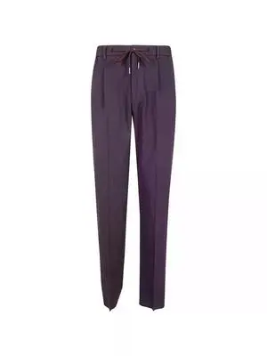 Tagliatore Textured Pants For Men