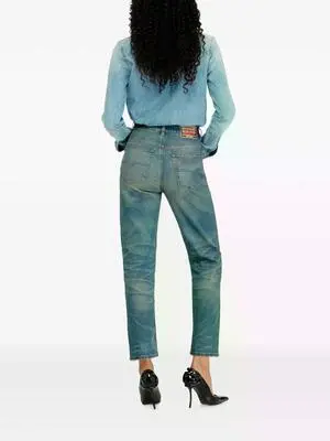 DIESEL® 1981 D-went Straight-leg Cropped Jeans