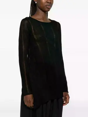 Yohji Yamamoto Asymmetric-hem Sweater