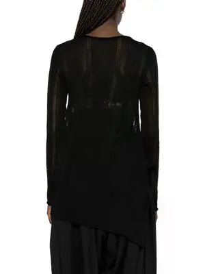 Yohji Yamamoto Asymmetric-hem Sweater