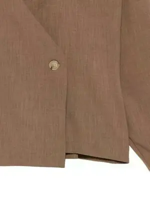 SOLOTRE Asymmetric Single-breasted Jacket