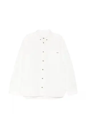 A.p.c. Button-down Pocket Shirt - White