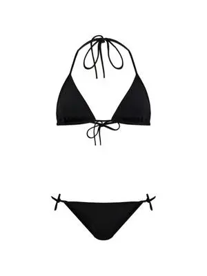 Balmain Triangle-top Bikini - Black