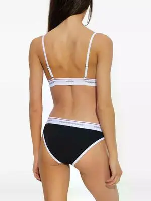 Dsquared2 Logo-tape Triangle Bra