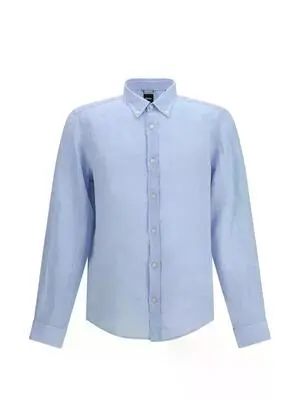 BOSS Liam Button-down Linen Shirt