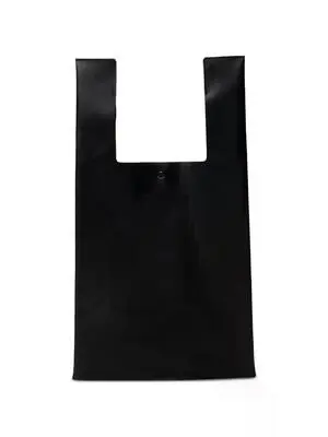 Mihara Yasuhiro Video Rental Print Leather Tote