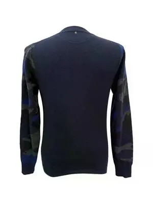 Valentino Garavani Camouflage Crew Neck Sweater