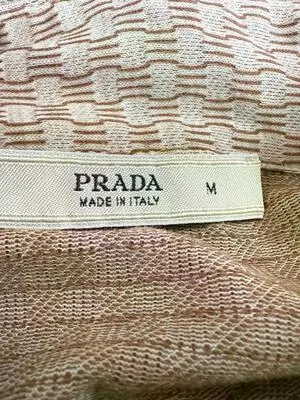 Prada Patterned Knitted Shirt
