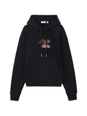 Off-White X Ac Milan Arrow-print Hoodie