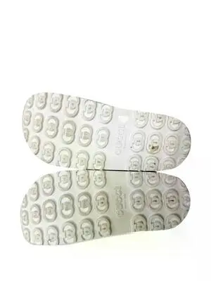 Gucci Gg Logo Glittered Slides