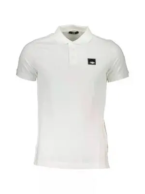 Roberto Cavalli Logo-patch Polo Shirt - White
