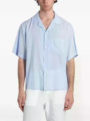 Aspesi Bowling Short-sleeve Camp-collar Shirt
