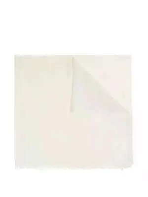 FERRAGAMO Gancini-monogram Scarf - Neutrals
