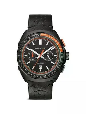 Bulova Racer Chronograph 42mm Watch - Black