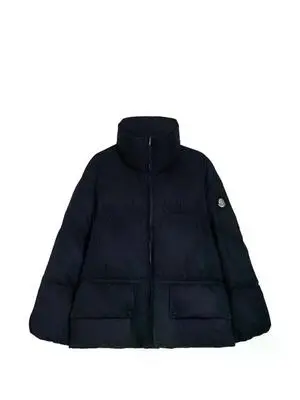 JIL SANDER Quilted High-neck Jacket - Blue