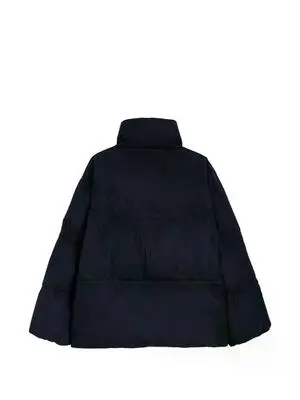 JIL SANDER Quilted High-neck Jacket - Blue