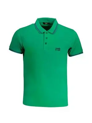 Roberto Cavalli Logo-embroidery Tipped Polo Shirt