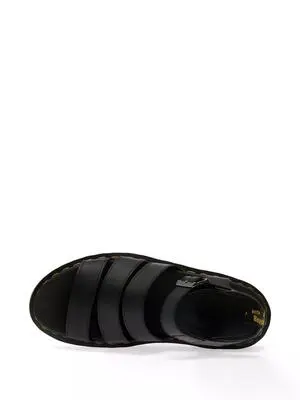 Dr. Martens Blair Leather Buckled Platform Sandals
