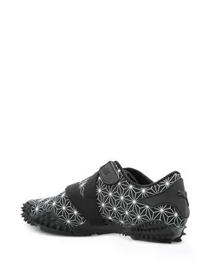 PUMA Mostro Sashiko Geometric-print Sneakers - Black