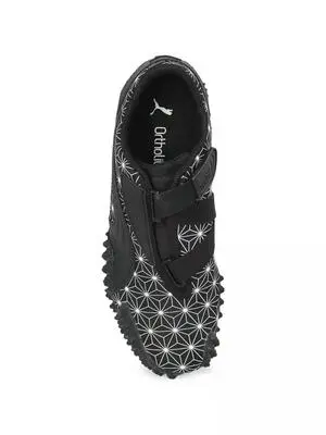 PUMA Mostro Sashiko Geometric-print Sneakers - Black