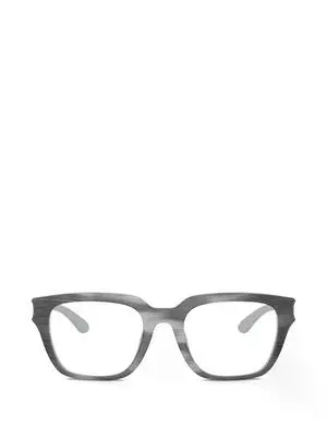 DIESEL® Brushed-effect Cut-out Glasses - Grey