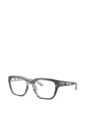 DIESEL® Brushed-effect Cut-out Glasses