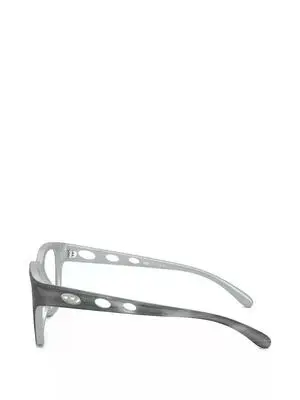 DIESEL® Brushed-effect Cut-out Glasses