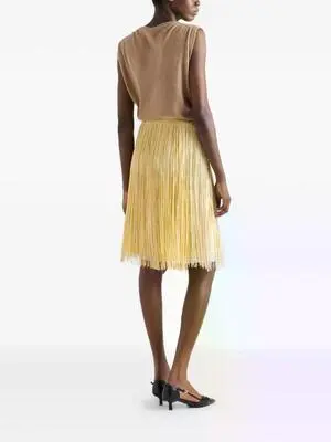 Prada Sequin Fringe Skirt
