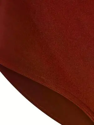 Zimmermann Embellished Halterneck Swimsuit - Red