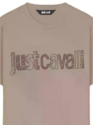 Just Cavalli Logo-print Cotton T-shirt
