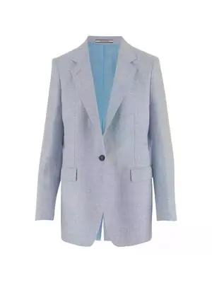 Tagliatore Adrianne Herringbone-pattern Single-breasted Blazer
