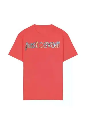 Just Cavalli Logo-print Cotton T-shirt