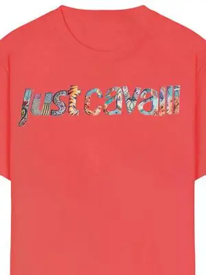 Just Cavalli Logo-print Cotton T-shirt