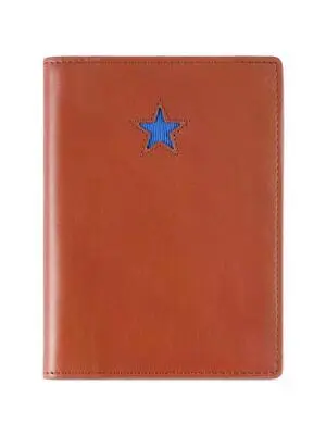 Shanghai Tang Star Passport Holder - Brown