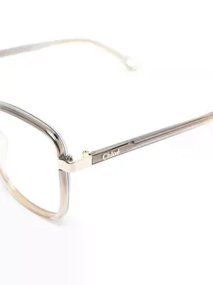 Chloé Oversized Rounded-square Frame Eyeglasses