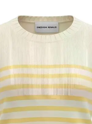 EMERSON RENALDI Striped Cashmere Sweater