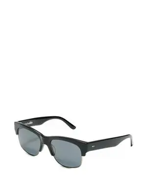 SUN BUDDIES Alma Square-frame Sunglasses - Black