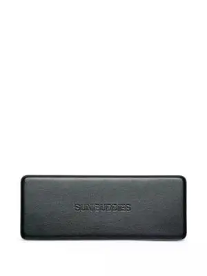 SUN BUDDIES Alma Square-frame Sunglasses - Black