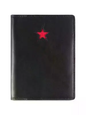 Shanghai Tang Star Passport Holder - Black
