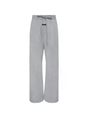 Fear Of God Drawstring Wide-leg Trousers - Grey