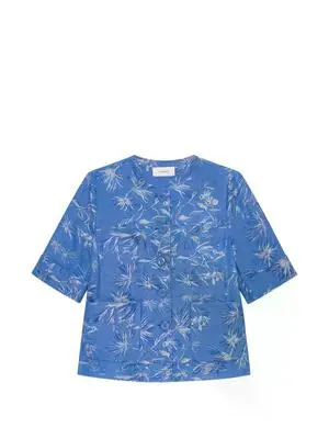 Malìparmi Boxy Jacket - Blue
