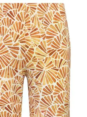 Malìparmi Graphic-print Trousers - Neutrals