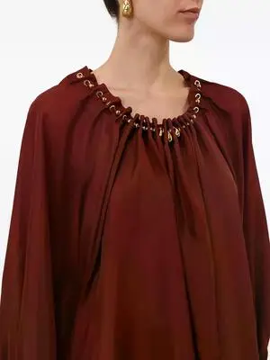 Zimmermann Aster Gather Bead Blouse