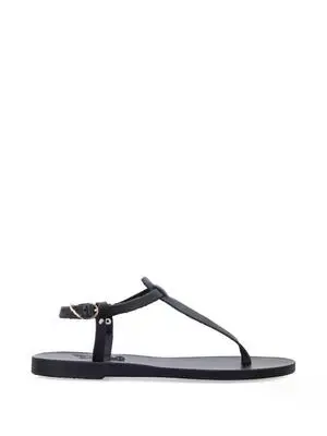 ANCIENT GREEK SANDALS Lito Buckle-fastening Sandals - Black
