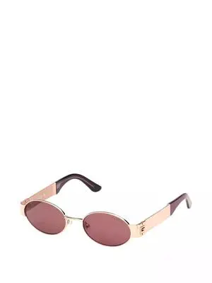 Guess Oval Frame Sunglasses