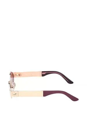 Guess Oval Frame Sunglasses