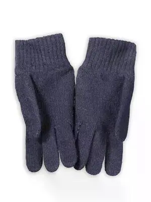 NORTH SAILS Ribbed Knit Gloves With Logo Patch