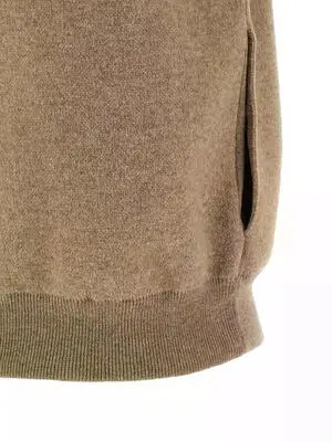 Brunello Cucinelli Zip-up Sleeveless Cardigan - Neutrals