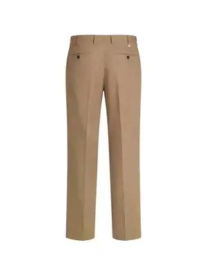 PT TORINO Pressed-crease Straight-leg Trousers