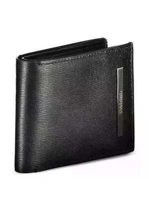 Calvin Klein Grained Logo-plaque Wallet